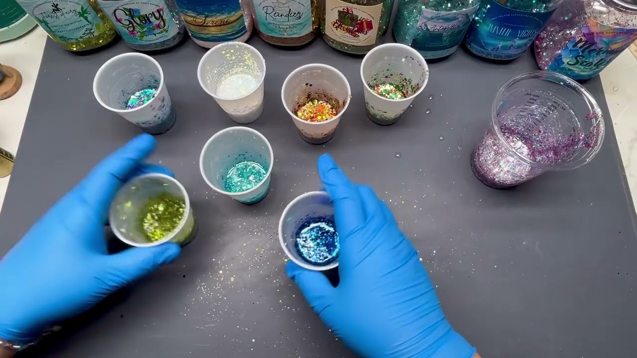 #585 let's resins 16ps christmas ornaments all decked out!@LETSRESIN