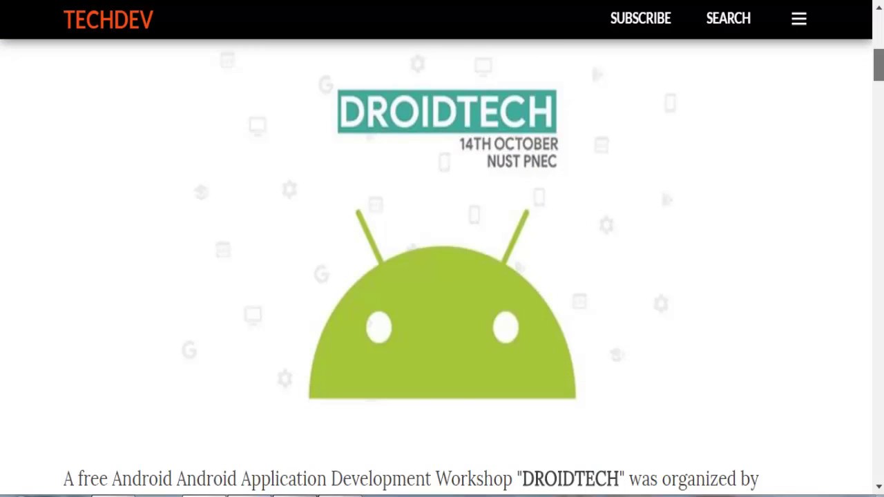 Android App Development Workshop by Google Developer Group