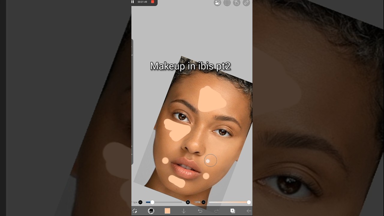 Makeup in Ibis part 2 #ibispaintx #makeup