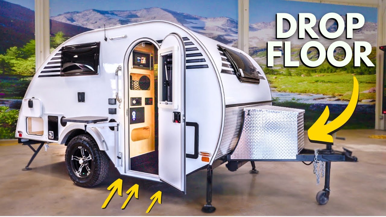 2024 Little Guy Micro Max Trailer Drops the Floor for Standing Height ...