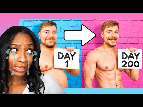 Sprinkle Reacts to MrBeast LOSE 100 LBs, Win $250,000!