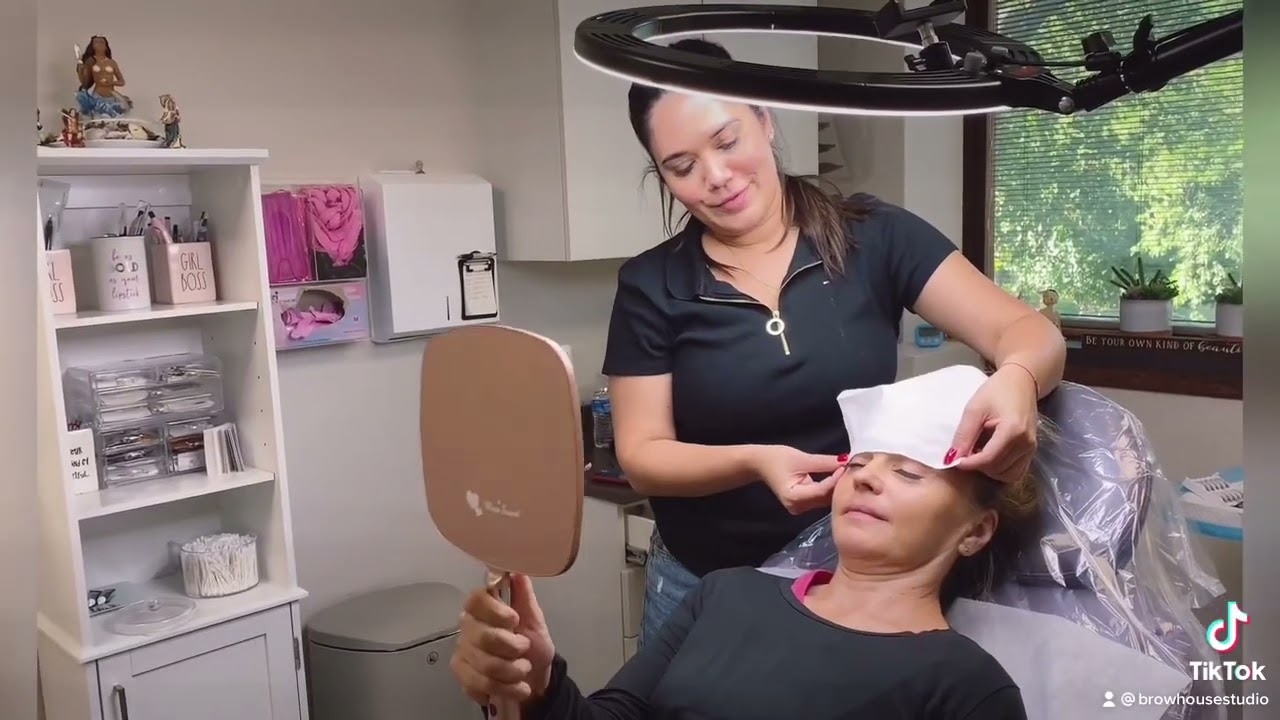 Powder Brows Initial Procedure! [Brow House Studio]