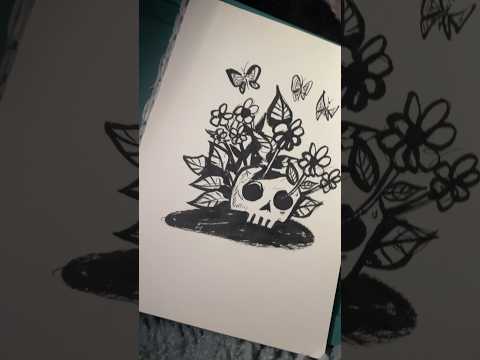What is more spooky than a garden? With BUTTERFLIES