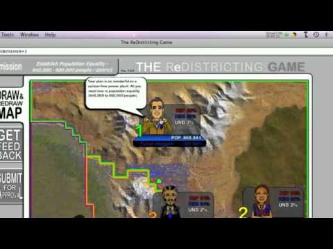 The Redistricting Game