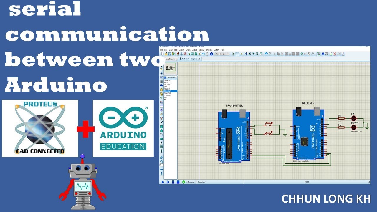 Serial Communication Between Two Arduino Boards