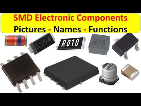 Electronic components - smd components pictures names and functions