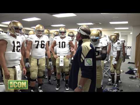 Coach Kelly - Halftime of Pitt Game - from ICon 10