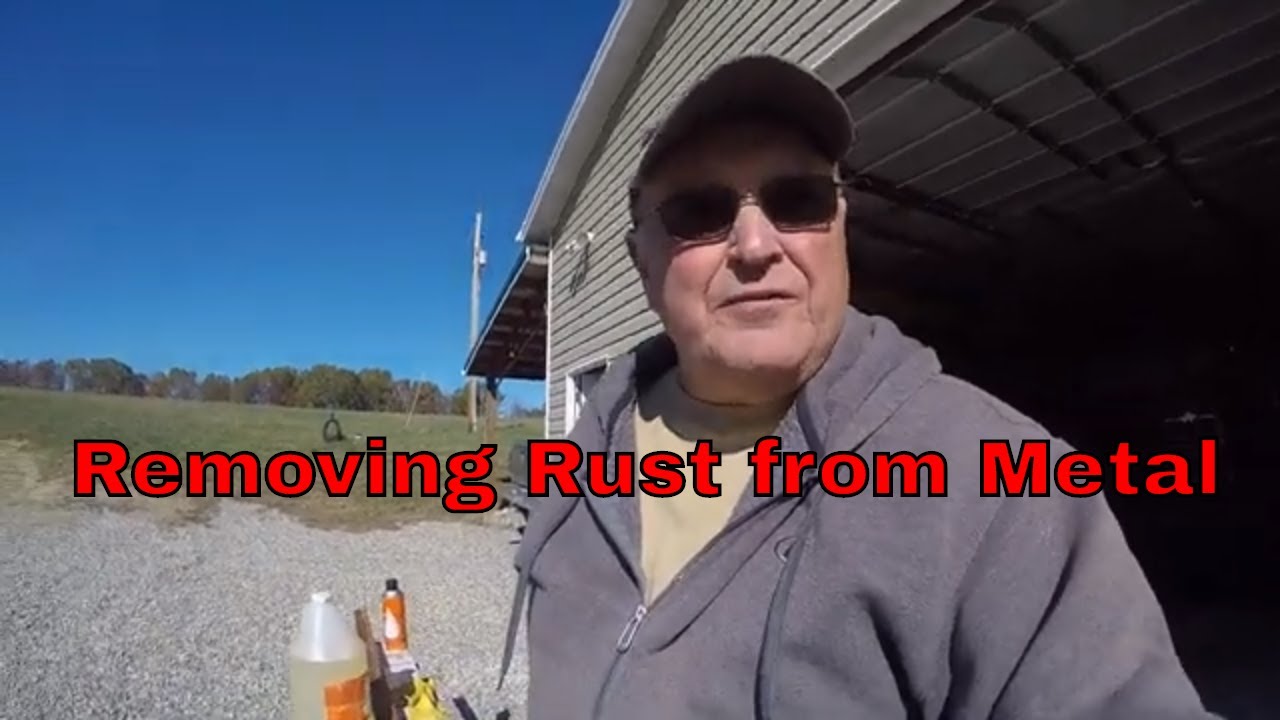 How to remove rust from metal with phosphoric acid