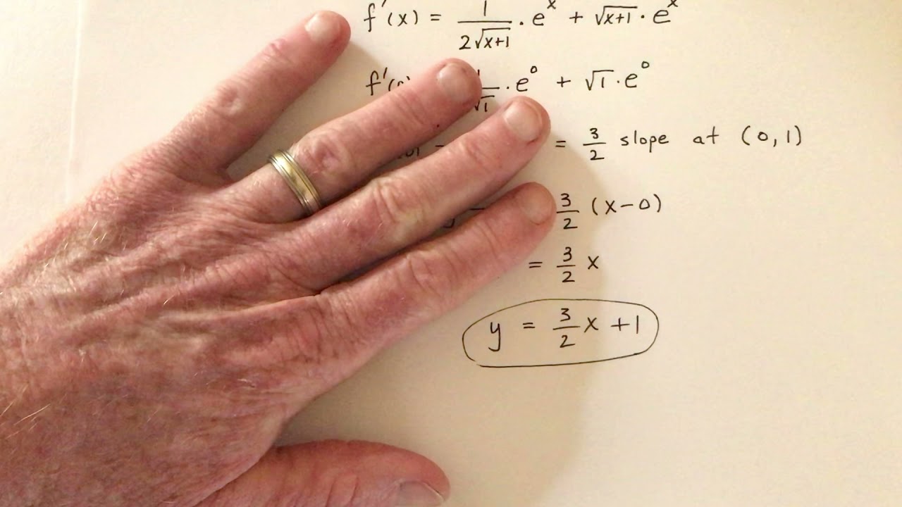 Math 3A Problem Set 3 Examples