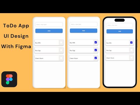 Todo App UI Design With Figma | Figma