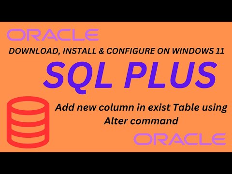 Oracle//SQL//ALTER COMMAND//Add new column in exist table SQL Plus #ranksteam