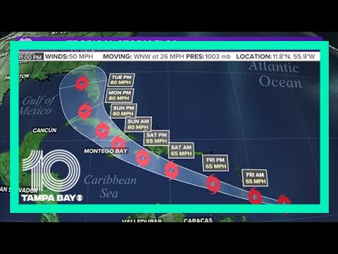 Tropical Storm Elsa: Spaghetti models, forecast track