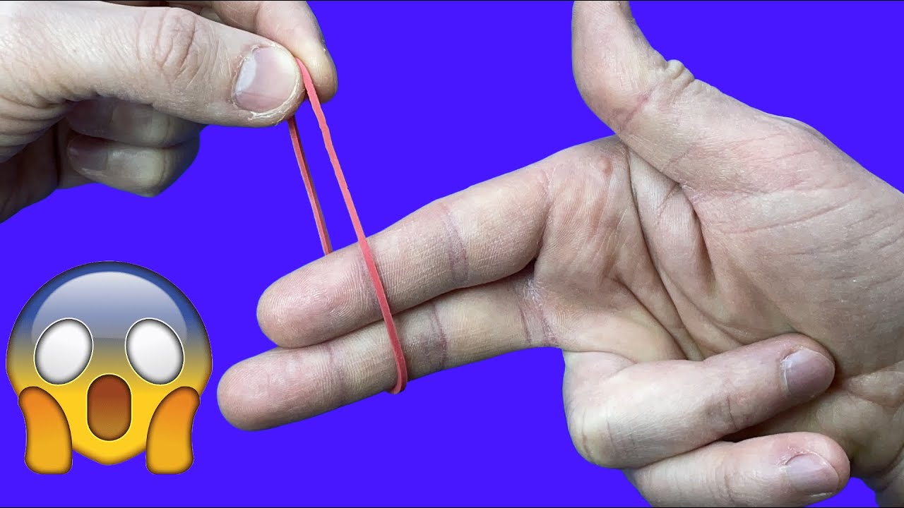 This Rubber Band Trick Will Make You Popular With Girls | Tutorial Best Rubber Band Magic