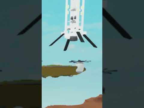 Auto Landing Rocket System | Roblox Plane Crazy #planecrazy #robloxshorts #shorts