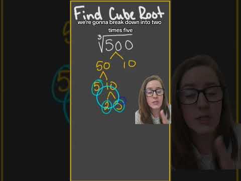Simplify cube root! #mathhelp #mathtutor #mathpractice #middleschoolmath