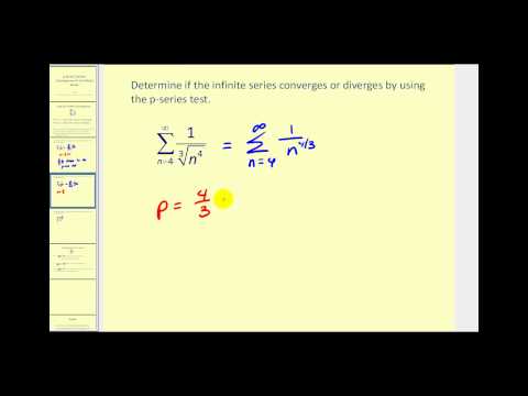The p-Series Test | Math Help from Arithmetic through Calculus and beyond