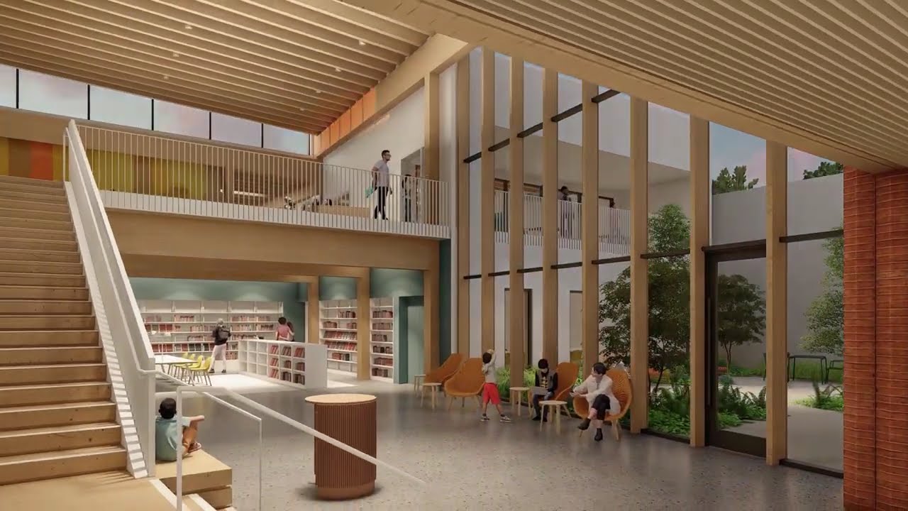 Albina Library Fly-Through