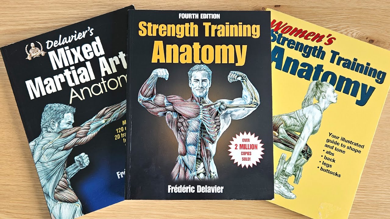 BEST ANATOMY BOOKS FOR ARTISTS?💪Frederic Delavier Strength training & womens anatomy books reference