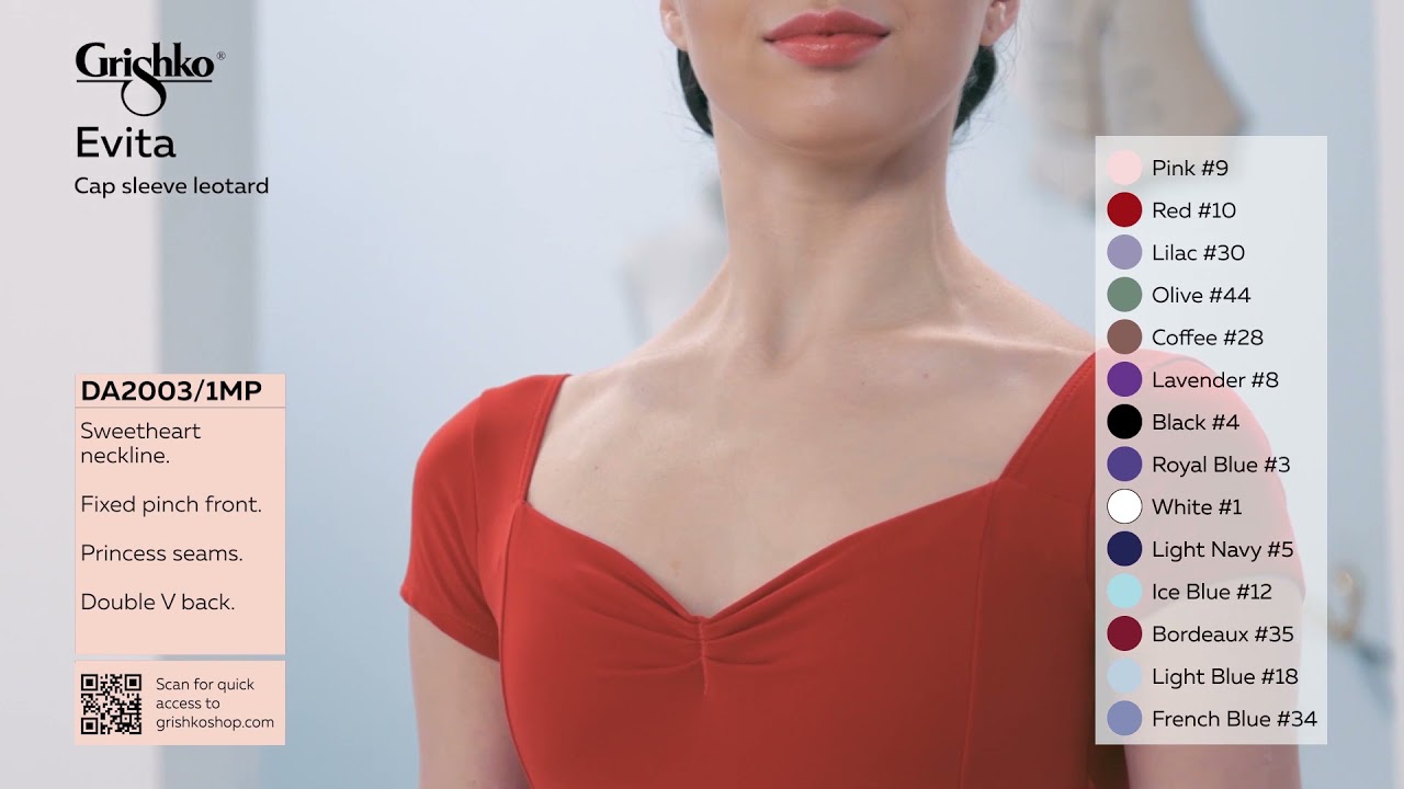 DA2003/1MP Evita, Cap sleeve leotard