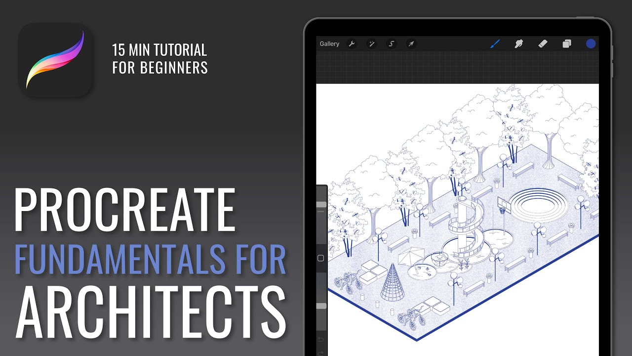 Procreate Tutorial | Fundamentals for Architects Part 1