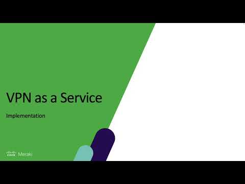 Cisco Secure Connect: VPN as a Service Implementation