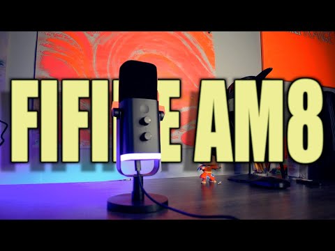 FIFINE AMPLIGAME AM8 MICROPHONE REVIEW + TEST