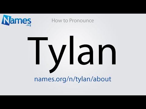 How to Pronounce Tylan