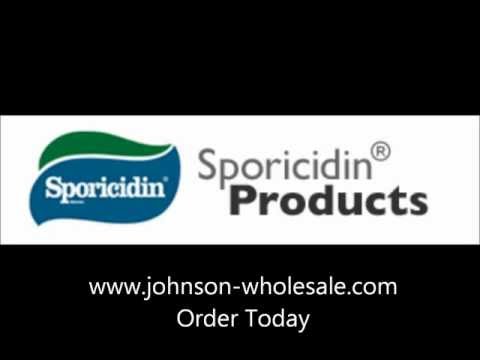 Sporicidin Disinfectant Solution RE-1284F PS-3212F Mold Mildew Stain Remover Coating