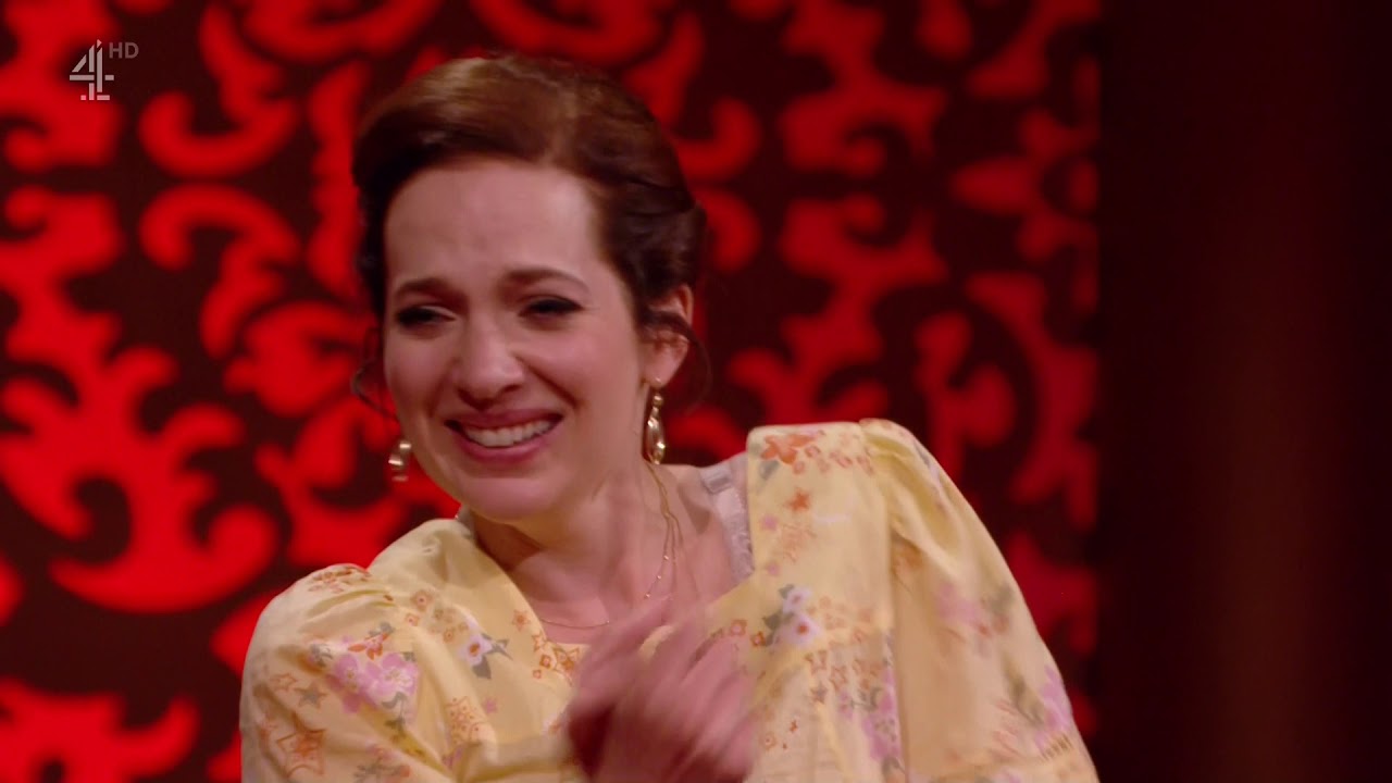 Katherine Parkinson @bra strap peek