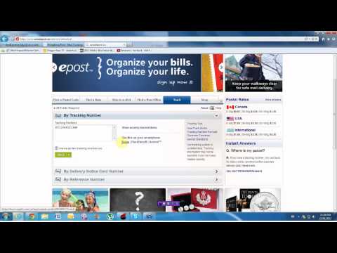How To Find Your Tracking Number from DealExtreme.com to Canada (Canada Post) [HD]