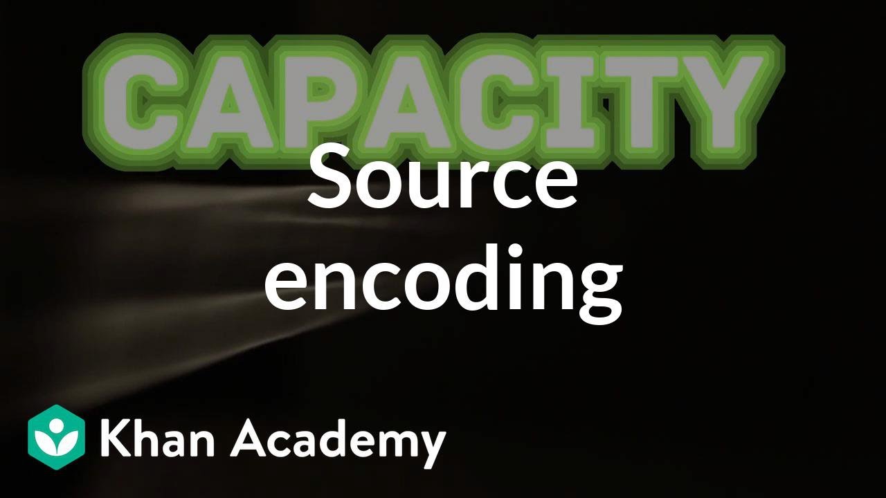 Source encoding | Journey into information theory | Computer Science | Khan Academy