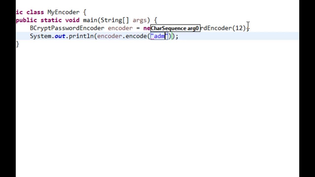 Spring security tutorial #2: Password hashing