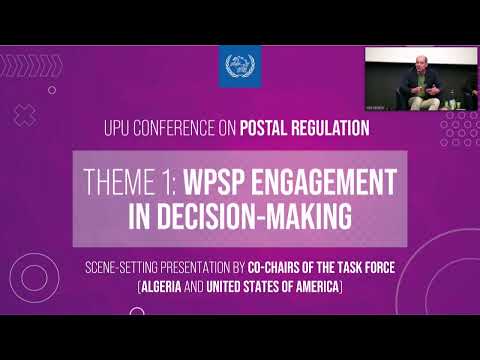 UPU Conference on Postal Regulation - 27 October 2022 (Part 1)