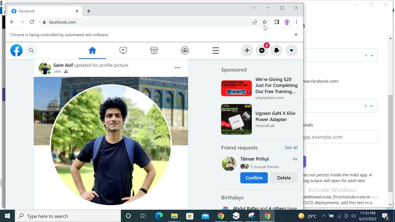 WebSite Testing in MABL