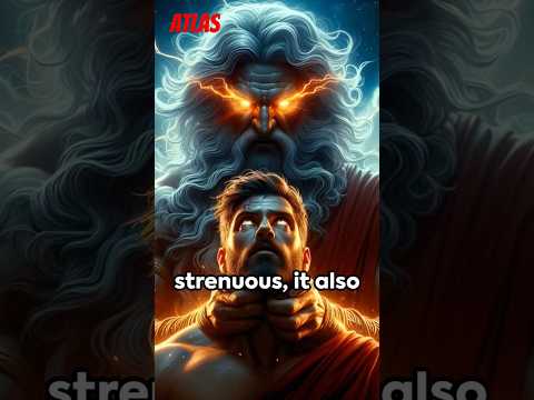The Insane Story Behind Atlas: The Titan Who Holds Up The Sky#atlas #zeus #atlasmyth #titanomachy