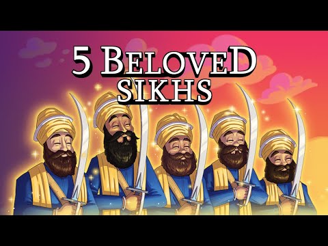 5 Beloved Sikhs ✨ Panj Pyare | Animated Sikh Lullaby for Children | IM1313