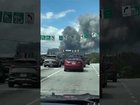 Fire at Georgia chemical plant forces evacuations, local media says | REUTERS