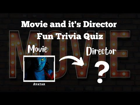 Famous Movies and it's Directors | Trivia Quiz | Quiz Mysterio