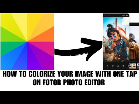 How to colorize your photo with one tap on fotor photo editor