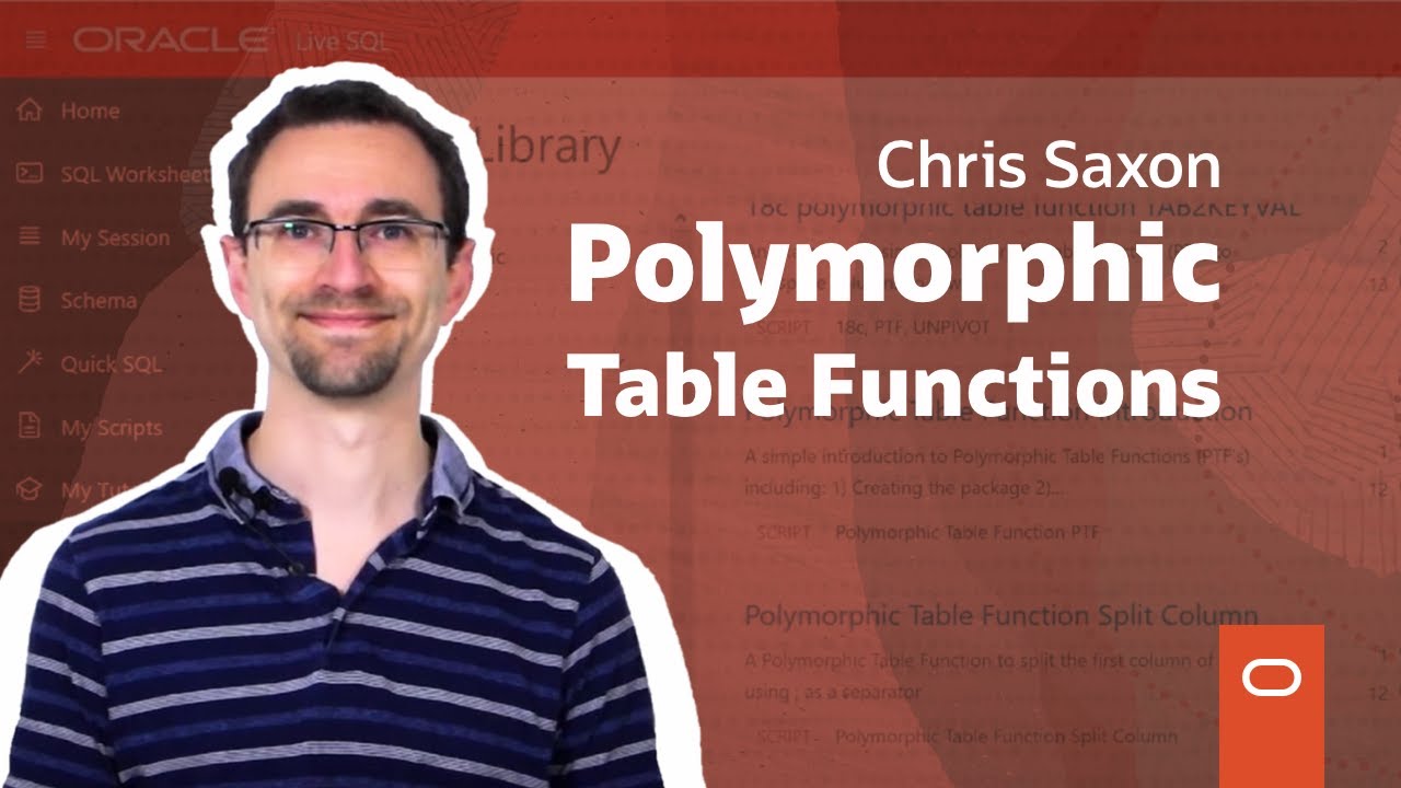 Polymorphic Table Functions in PL/SQL
