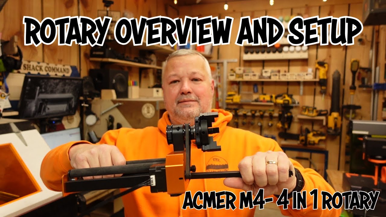 Rotary overview and setup- Acmer M4- 4 in 1 rotary