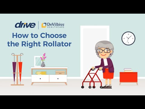 How To Choose The Right Rollator - Drive DeVilbiss Healthcare