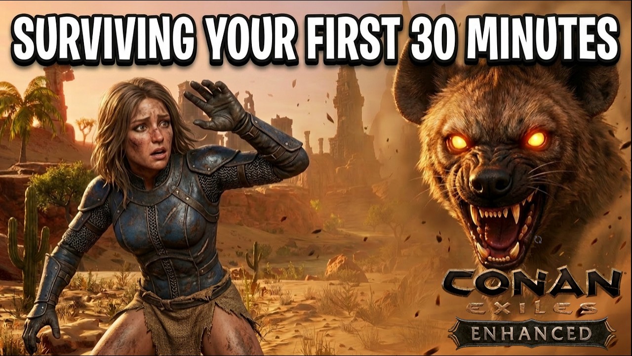 Conan Exiles Beginner Guide #1 — Your First 30 Minutes Explained