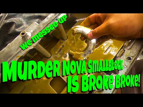 New Murder Nova is BROKE Broke! Catastrophic Engine Failure at Knoxville Dragstrip
