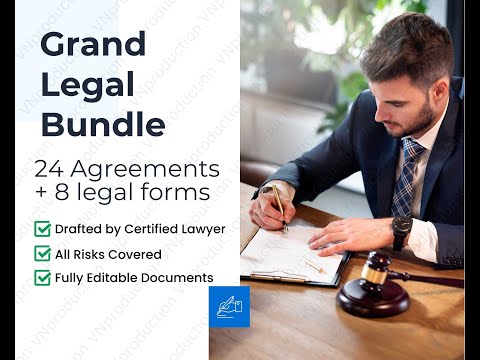 Grand Legal Bundle Templates Agreements and Legal Forms | Download Link is in the Description