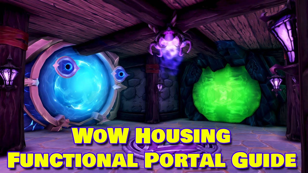WoW Housing: Functional Portal Door Guide