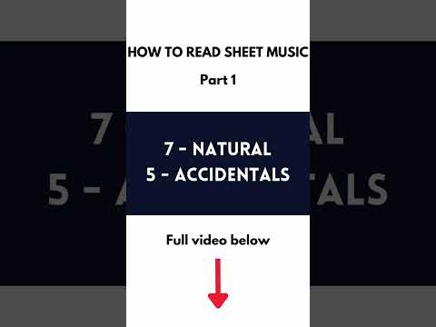 How To Read Sheet Music Part 1 #musictheory #piano #sheetmusic #readingmusic #michaelparchaiski #mp