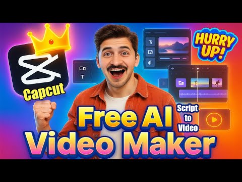 CapCut’s NEW AI Video Maker Will Blow Your Mind! 🔥(100% FREE)