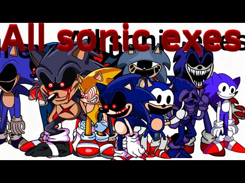 All sonic exes laughing