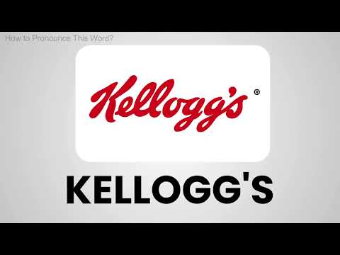 KELLOGG'S | HOW TO PRONOUNCE THIS WORD - CHANNEL 🔊